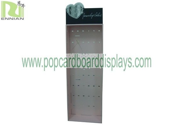 Recycled Cardboard Jewelry Cardboard Gift Display With Hooks ENSK016 supplier