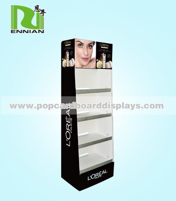bb cream / cc cread cosmetic counter display / Pink retail countertop displays supplier