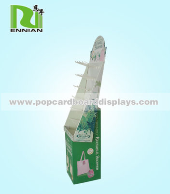 ENFD099 cardboard dump bin , Cardboard Floor Displays with hooks supplier