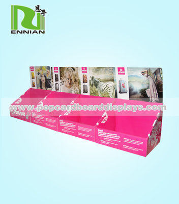 Light Duty Point of purchase POS Cardboard Counter Displays with graphic and logo supplier