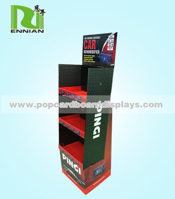 Storage Supermarket advertising POP cardboard stands display Retail Hook Design supplier
