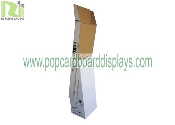 Store Cardboard Display Stand With Hooks / Gift Card Display Stand Storage Box supplier