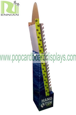 Custom Floor Sunglasses Cardboard Display Stand With Reader And Mirror supplier