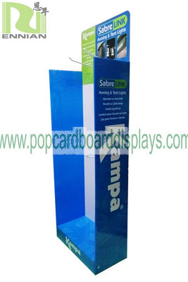 MDF Pop Cardboard Displays With Metal Hooks / Camping Tent Standee Display Enps114 supplier