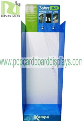 MDF Pop Cardboard Displays With Metal Hooks / Camping Tent Standee Display Enps114 supplier