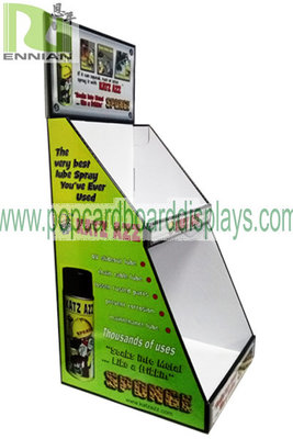Light Duty Point Of Purchase Pos countertop Cardboard Display Articles For Daily Use cardboard counter display units supplier
