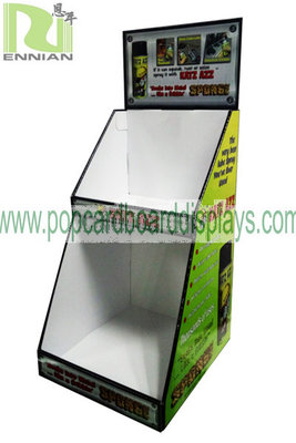 Light Duty Point Of Purchase Pos countertop Cardboard Display Articles For Daily Use cardboard counter display units supplier