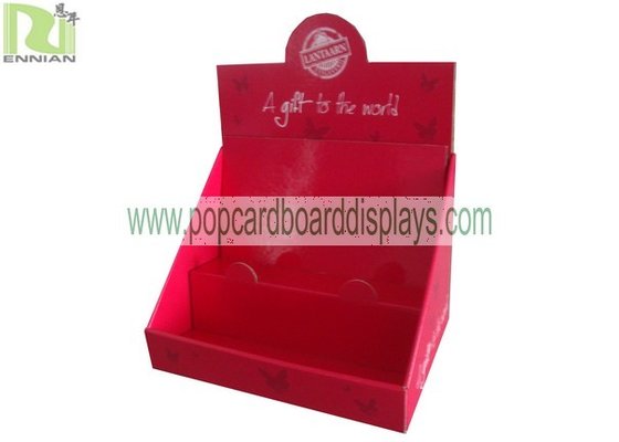 Eco-Friendly Cardboard Counter Displays for Christmas Greeting Card / Gift supplier