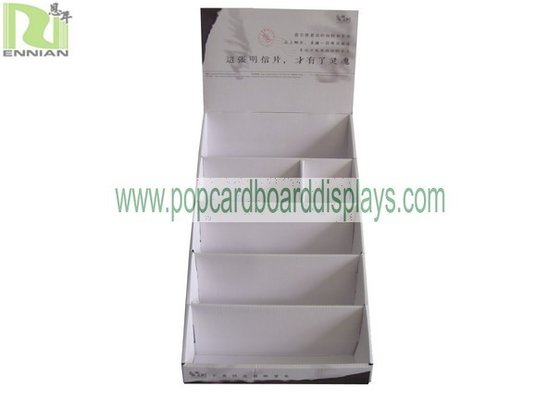 Colorful Printing POP Cardboard Counter Displays For Postcard supplier