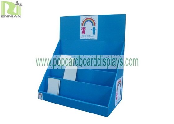 Cardboard greeting card displays countertop displays PDQ with printing ENCD007 supplier