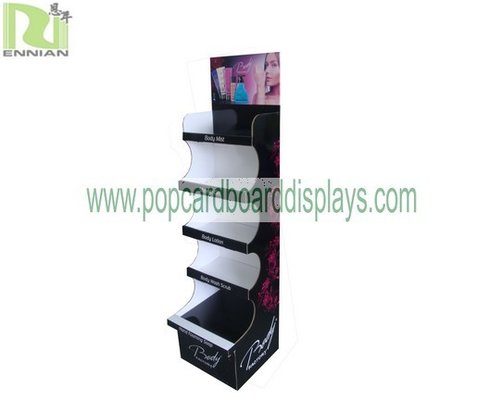 Eco Friendly POP Cardboard Displays Shelves For Gift And Cosmetic supplier