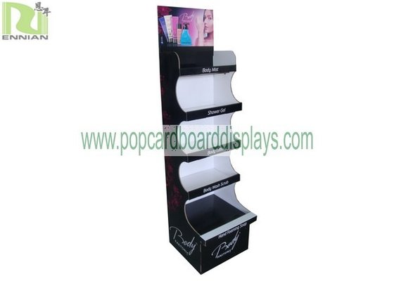 Eco Friendly POP Cardboard Displays Shelves For Gift And Cosmetic supplier