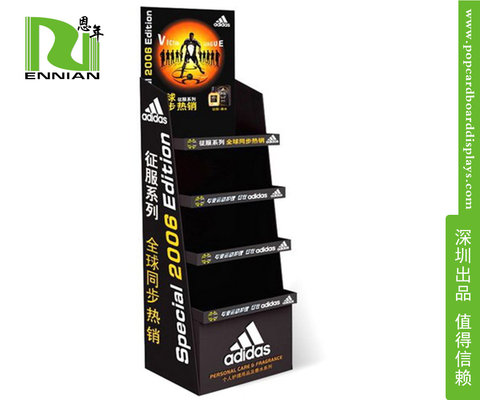 Custom Socket Cardboard Advertising Stand , Comic Book Cardboard Display Shelves supplier