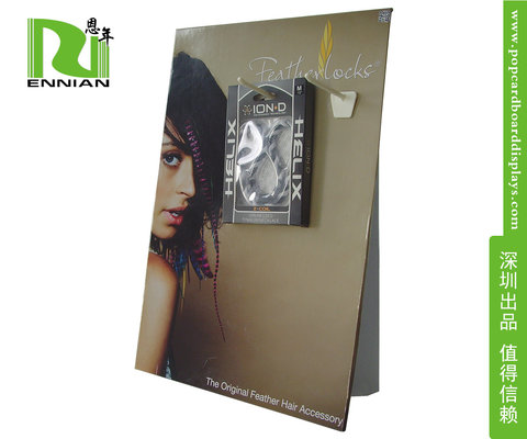 Show Day Cardboard Display Billboard , Assemble Cardboard Advertising Standee supplier