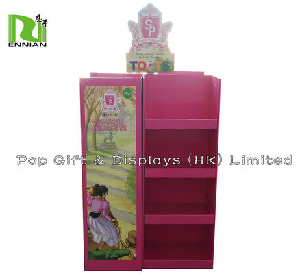 Foldable Recyclable Cardboard Pallet Display For Children School Things / Toys supplier