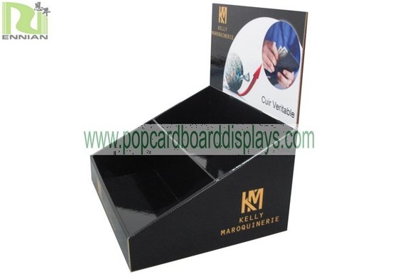 Full Color Printing Cardboard Counter Displays For Food Or Cosmetic supplier