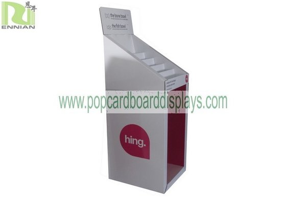 Recycled POP Cardboard Displays With 5 Tires , Offset Printing supplier