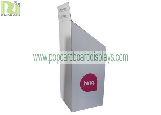 Recycled POP Cardboard Displays With 5 Tires , Offset Printing supplier