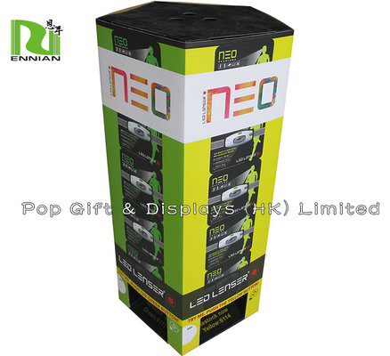 Custom Cardboard Dump Bin Display For Food / Book / Toy Suit For More Products supplier