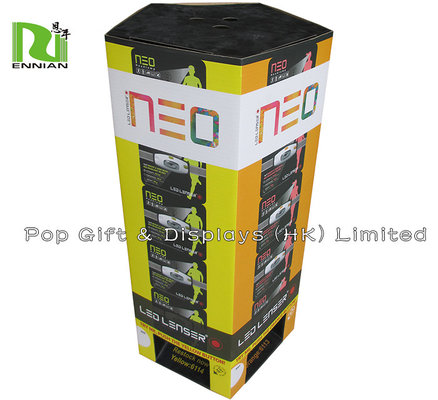 Custom Cardboard Dump Bin Display For Food / Book / Toy Suit For More Products supplier