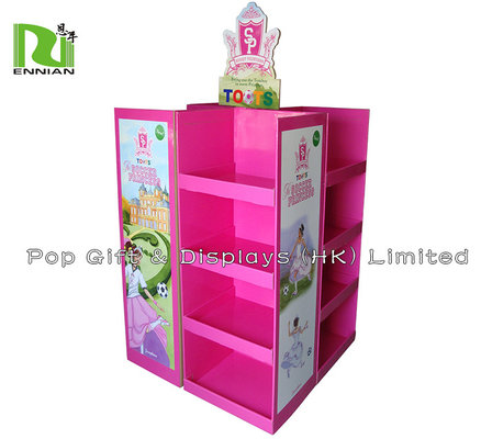 More layers greeting card pallet boxes Cardboard Pallet Display for girl supplier