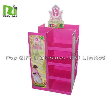 More layers greeting card pallet boxes Cardboard Pallet Display for girl supplier