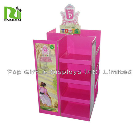 More layers greeting card pallet boxes Cardboard Pallet Display for girl supplier