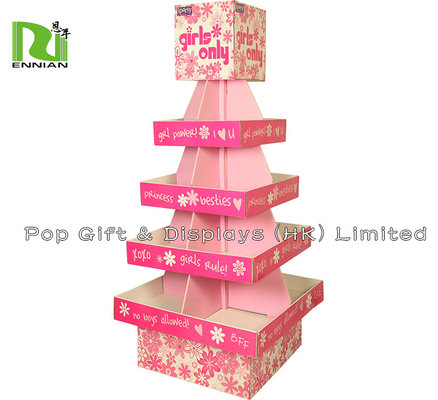 Supermarket Cardboard Pallet Displays For Kids Toy And Daily Use supplier