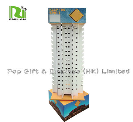 Sunglasses Cardboard Floor Displays Rack Corrugated Point Of Purchase Displays supplier
