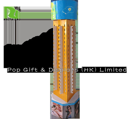 POP Folding Cardboard Spinner Display Stand Racks For Sunglasses supplier