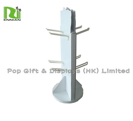 Full color printing rotating counter top display stand for tasty key topper supplier
