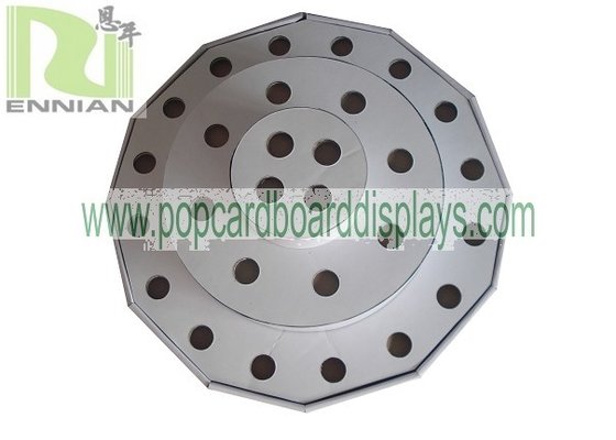 Foldable Supermarket POP Cardboard Displays For Cosmetic , Light Duty supplier