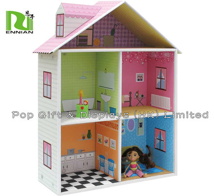 Recycle Paper Printing Kids Corrugated Cardboard Toys Paper Toy House supplier