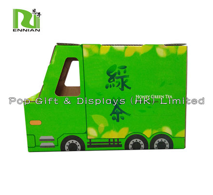 Advertising Foldable Cardboard Cat Furniture Pet House With Car Shape supplier
