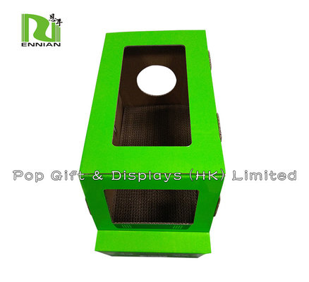 Advertising Foldable Cardboard Cat Furniture Pet House With Car Shape supplier