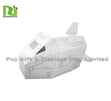 Cardboard Ink Printing DIY Corrugated Cardboard Toys With Special Shape supplier