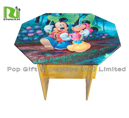 Recyclable Cardboard Furniture Display Beautiful Kids Cardboard Chair And Desk supplier