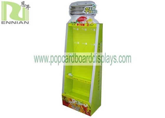 Drug Corrugated Cardboard Display Recycled Color Offset Printing supplier