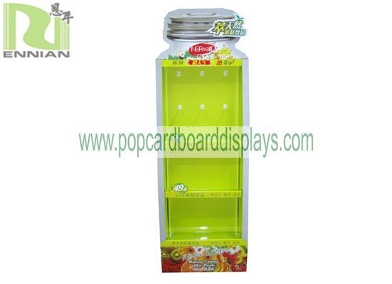 Drug Corrugated Cardboard Display Recycled Color Offset Printing supplier