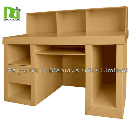 Recycable Corrugated Cardboard Furniture Paper cardboard folding table supplier