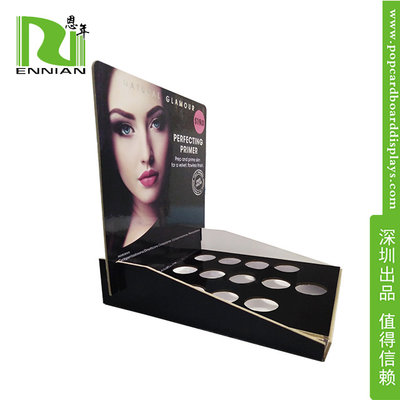 Cosmetics POP Cardboard Displays / Skin Care Paper material Retail Display Racks supplier