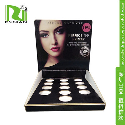 Cosmetics POP Cardboard Displays / Skin Care Paper material Retail Display Racks supplier