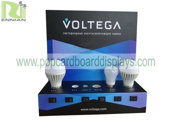 Lamp Counter Acrylic Display Stands Environmental Friendly PS Material Durable supplier