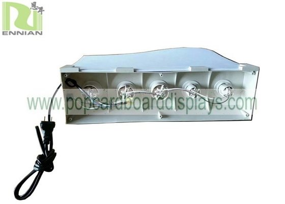 Lamp Counter Acrylic Display Stands Environmental Friendly PS Material Durable supplier