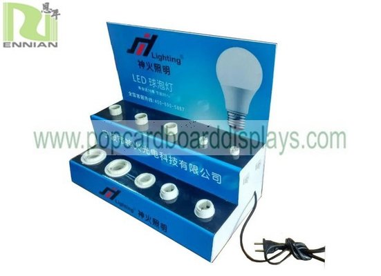 Lamp Counter Acrylic Display Stands Environmental Friendly PS Material Durable supplier
