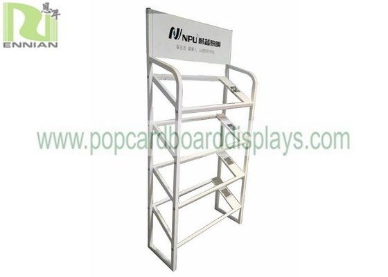 Metal Material Flooring Wire Display Racks For Electric Cable Heavy Products supplier