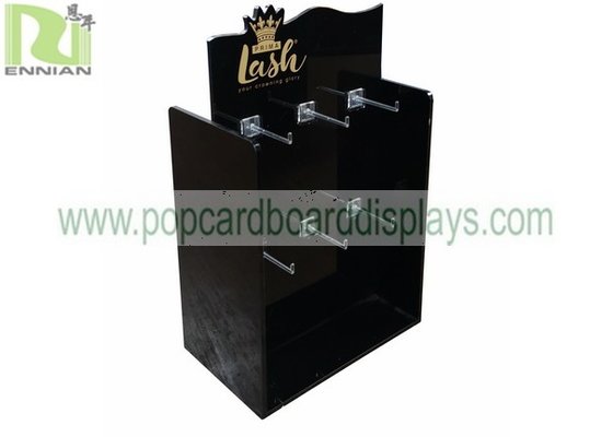Double Sides Plastic Counter Acrylic Display Rack With Clear Acrylic Hooks supplier