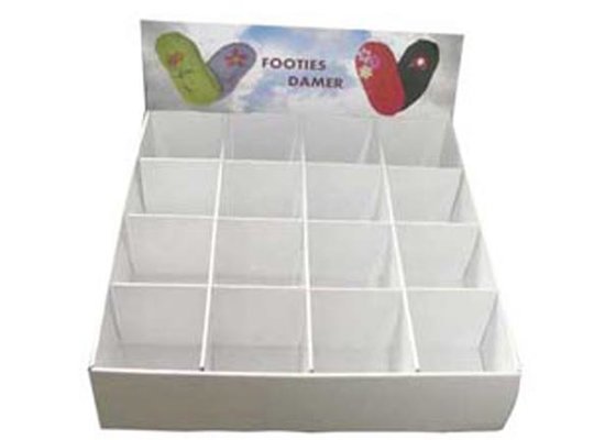 Cardboard counter displays POP point of purchase displays corrugated pop display with customized design ENCD015 supplier