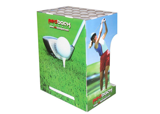 Cardboard Dump Bin Display Boxes ENDB009 with bottom wire shelf Suitable for Advertising supplier
