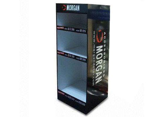 Cardboard point of sale display with shelf Morgan display shelf cardboard floor display ENFD007 supplier